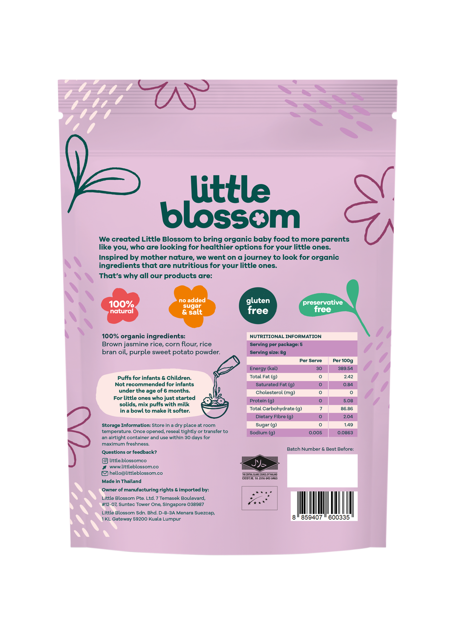 Little Blossom Organic Baby Food — Little Blossom Philippines